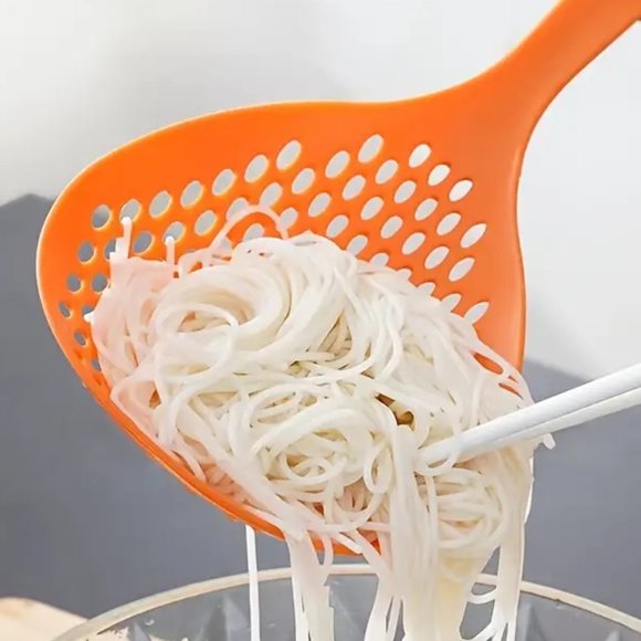 Tangerine ramen Strainer | Kitchen | New Heavy Duty Strainer Colander ...